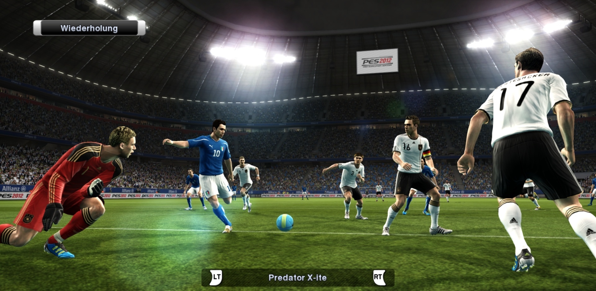 Pro Evolution Soccer 2012 - Screenshots