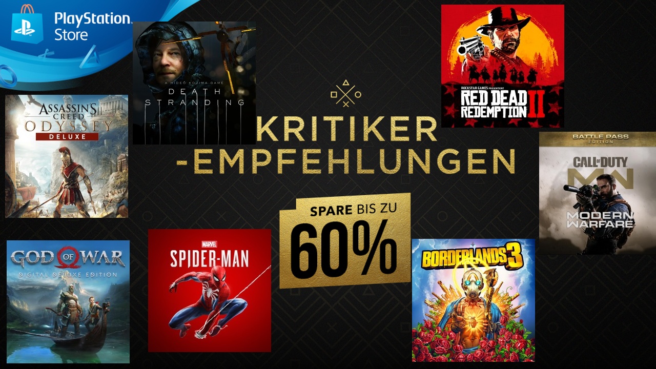 PS Store – Holt euch PS4-Exclusives und Hits aus 2019 im neuen Sale
