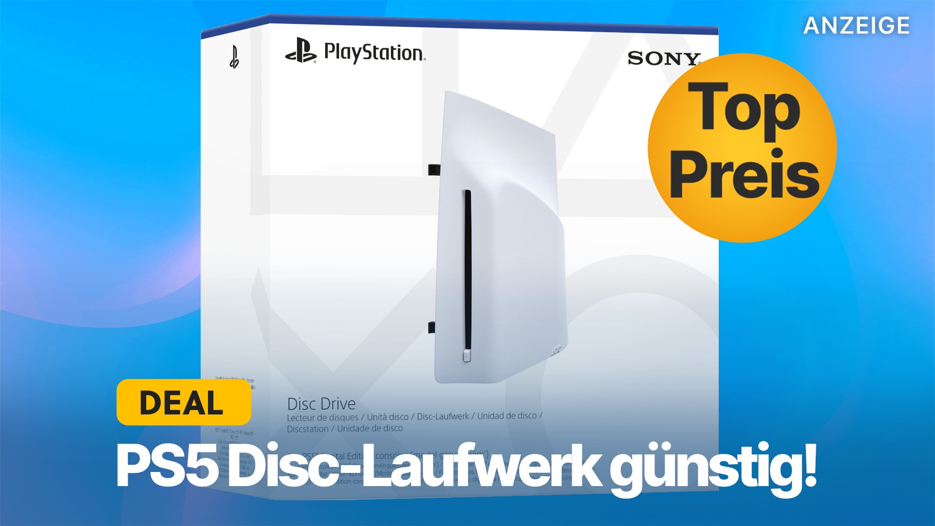 Hier gibt's das PS5 Disc-Laufwerk jetzt 40€ günstiger: PS5 Pro & PS5 Slim Digital zum Top-Preis ...