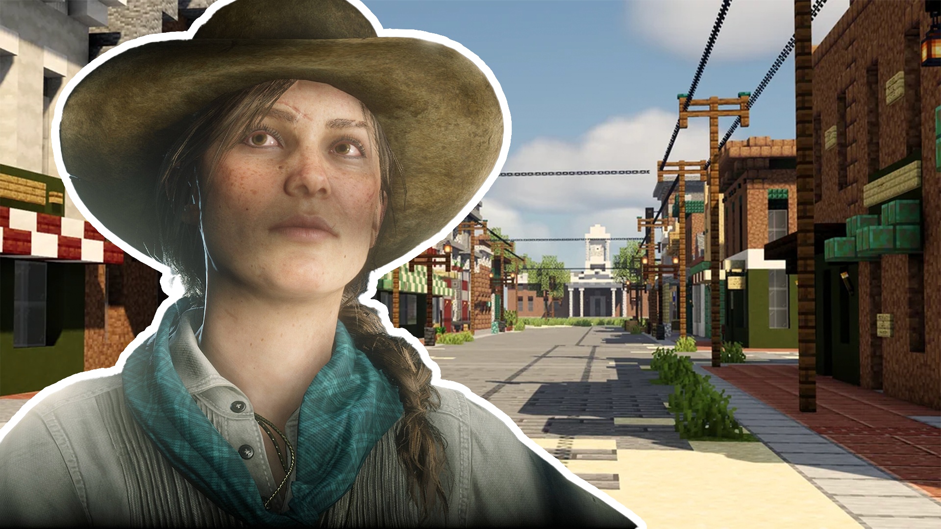 Architektur-Student baut Städte aus Red Dead Redemption 2 in Minecraft ...