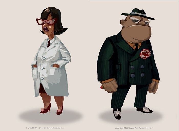 Double Fine Productions - Ron Gilbert zeigt erste Bilder von seinem ...