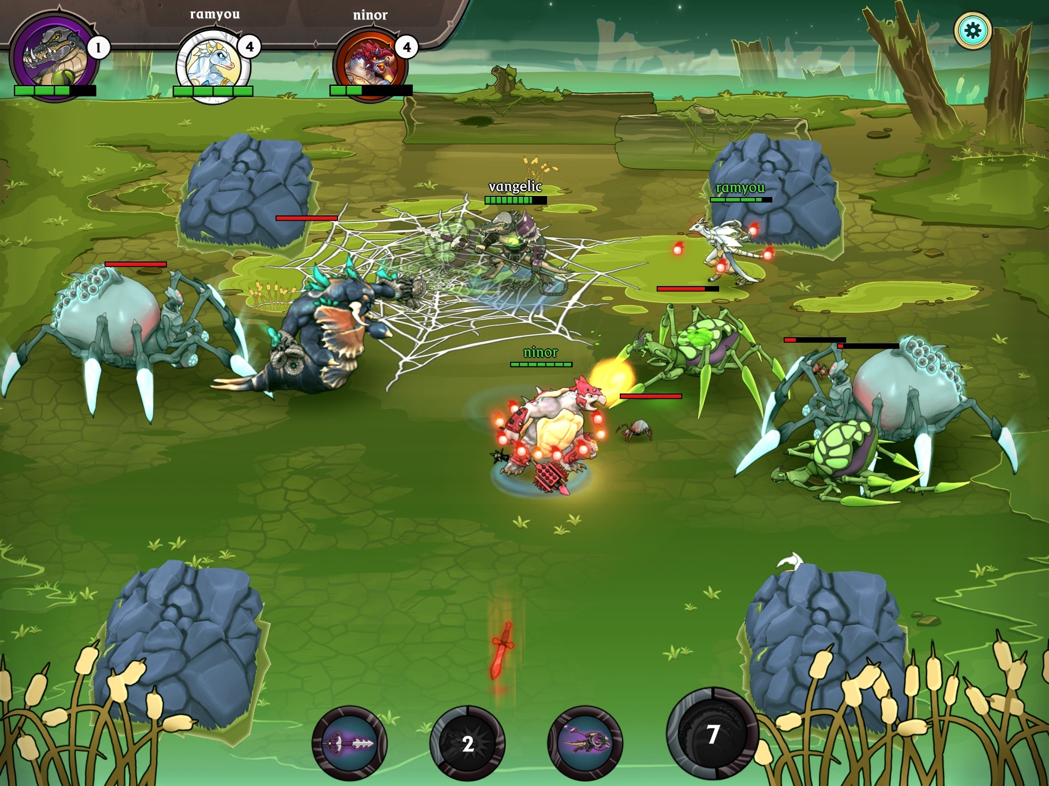Sigils - Screenshots aus dem iPad-MOBA