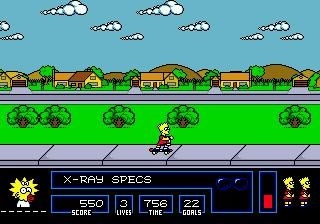 Simpsons: Bart vs. the Space Mutants, The Sega Mega Drive
