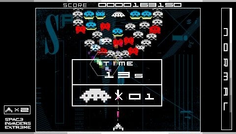 Space Invaders Extreme PSP