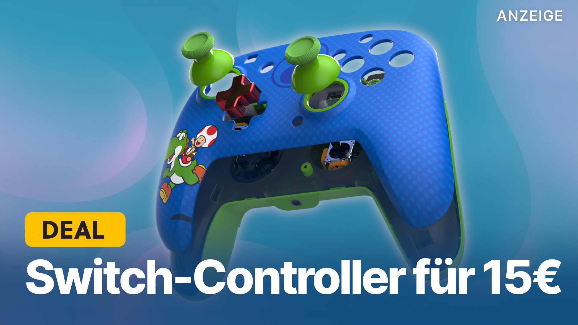 Offizieller Switch-Controller für rund 15€: Yoshi-Gamepad jetzt im ...