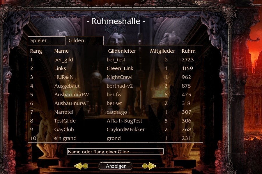 Tanoth - Screenshots