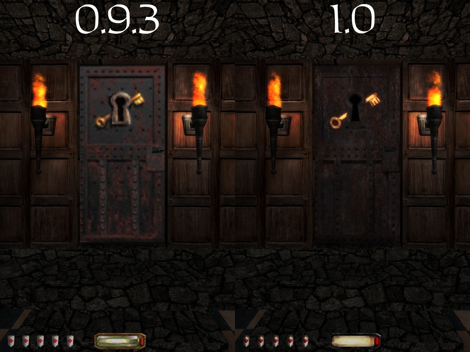Thief Gold HD Texture Mod - Vergleichs-Screenshots zwischen Version 0.9 ...