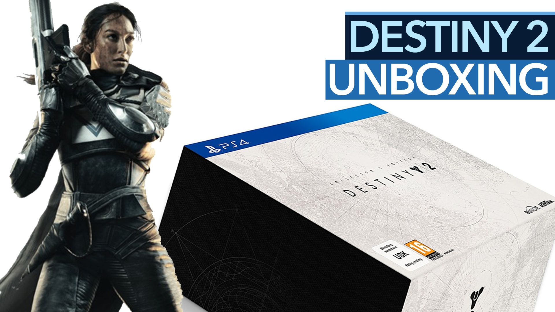 Unboxing Destiny 2 - Wo sind Spiel und Season Pass in der Collector's ...