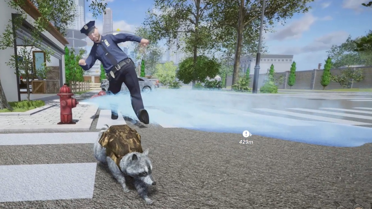Wanted Raccoon-Trailer stellt wahnwitzige Action mit Skate-Waschbär vor