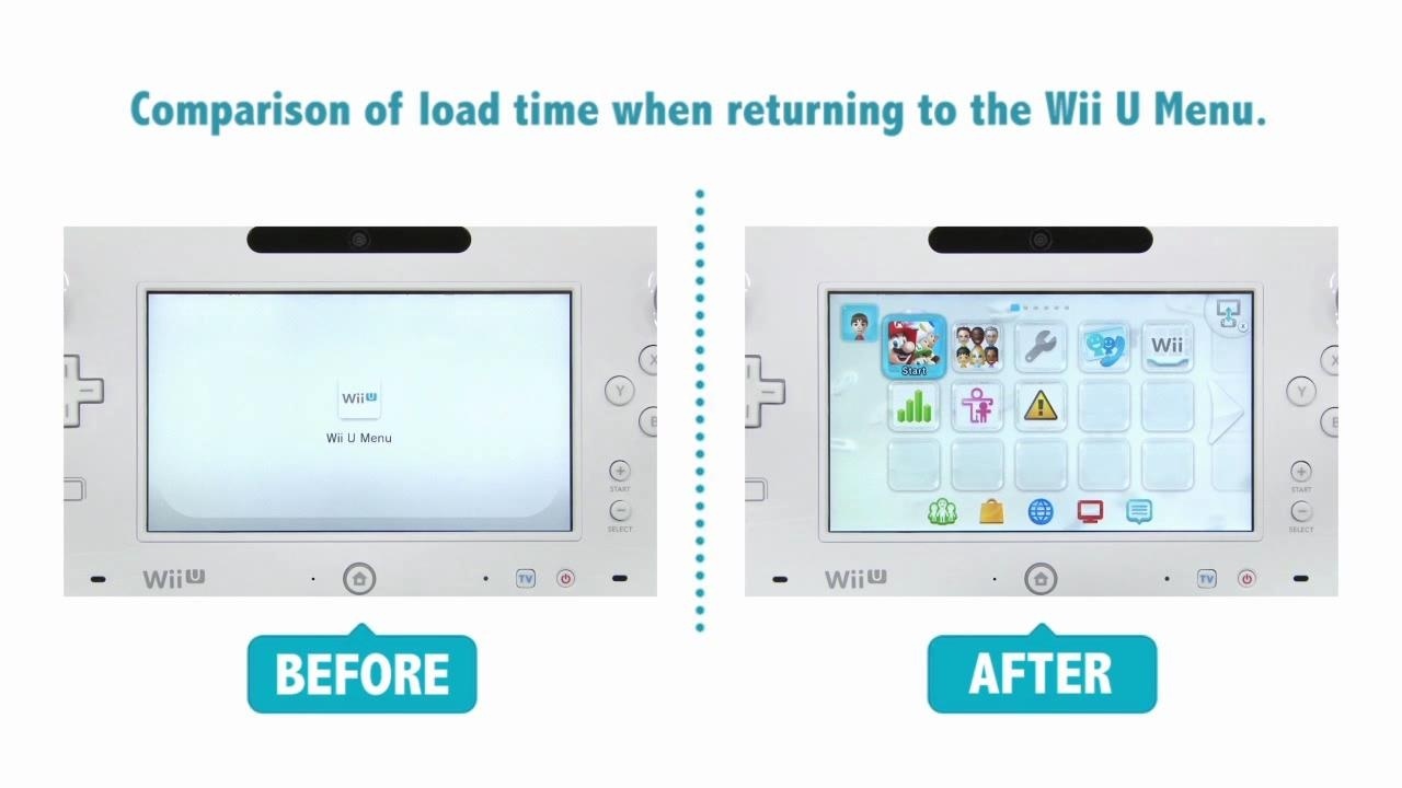 Wii U - Firmware-Update 3.0.0 mit Performance-Verbesserung ist live