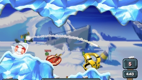Worms Open Warfare 2 PSP