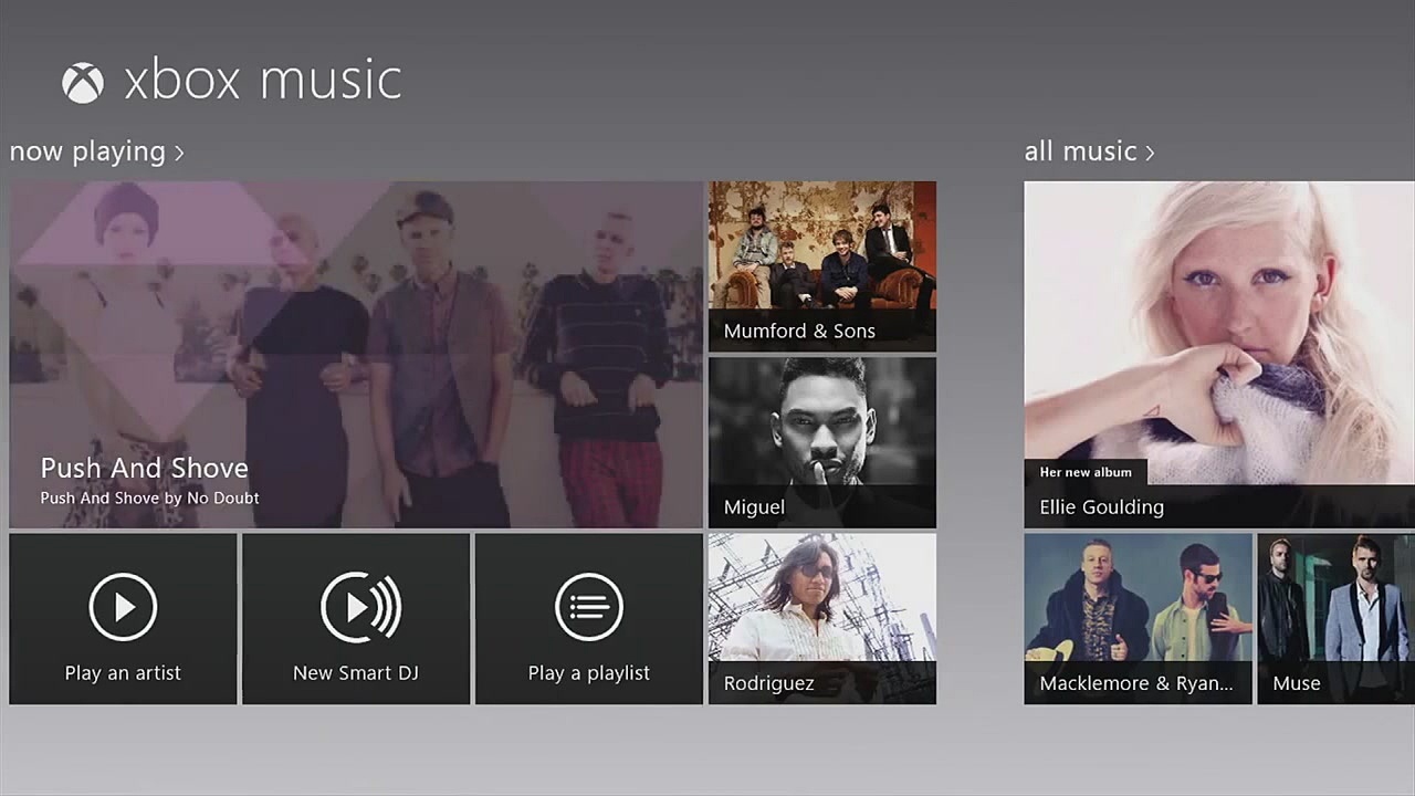 Xbox Music - Dashboard-Update bringt Musik-Streaming-Dienst und mehr
