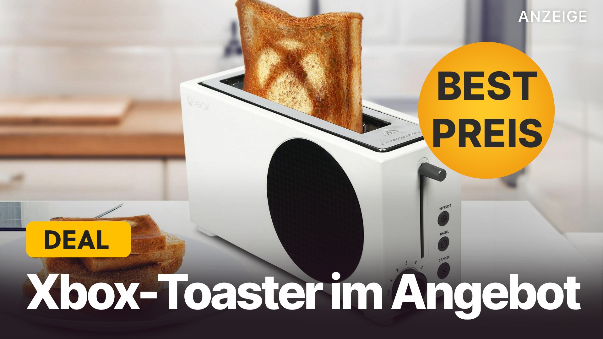 Offizieller Xbox-Toaster im Angebot: Fast überall ist er ausverkauft ...