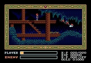 Ys III: Wanderers from Ys Sega Mega Drive